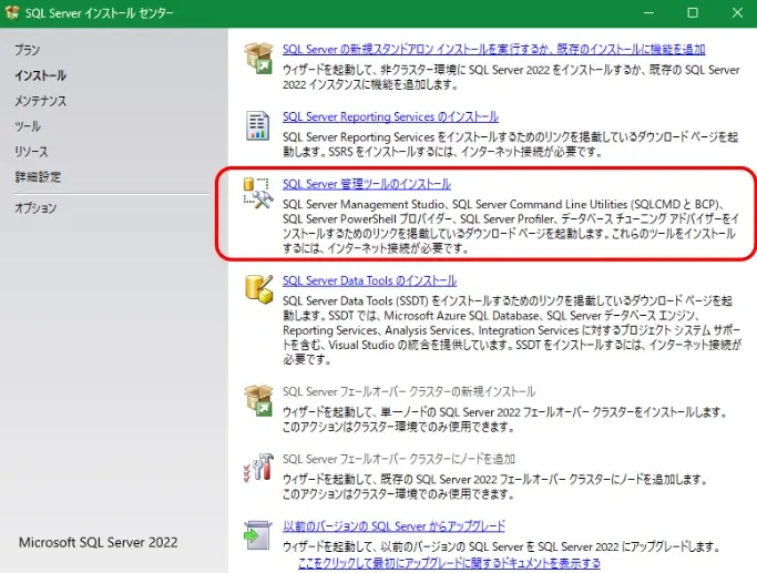 windows2025でsqlserver2022稼働 | ギャバンITサービス
